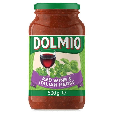 Dolmio Extra Red Wine & Italian Herbs Pasta Sauce 500g | Dolmio AU